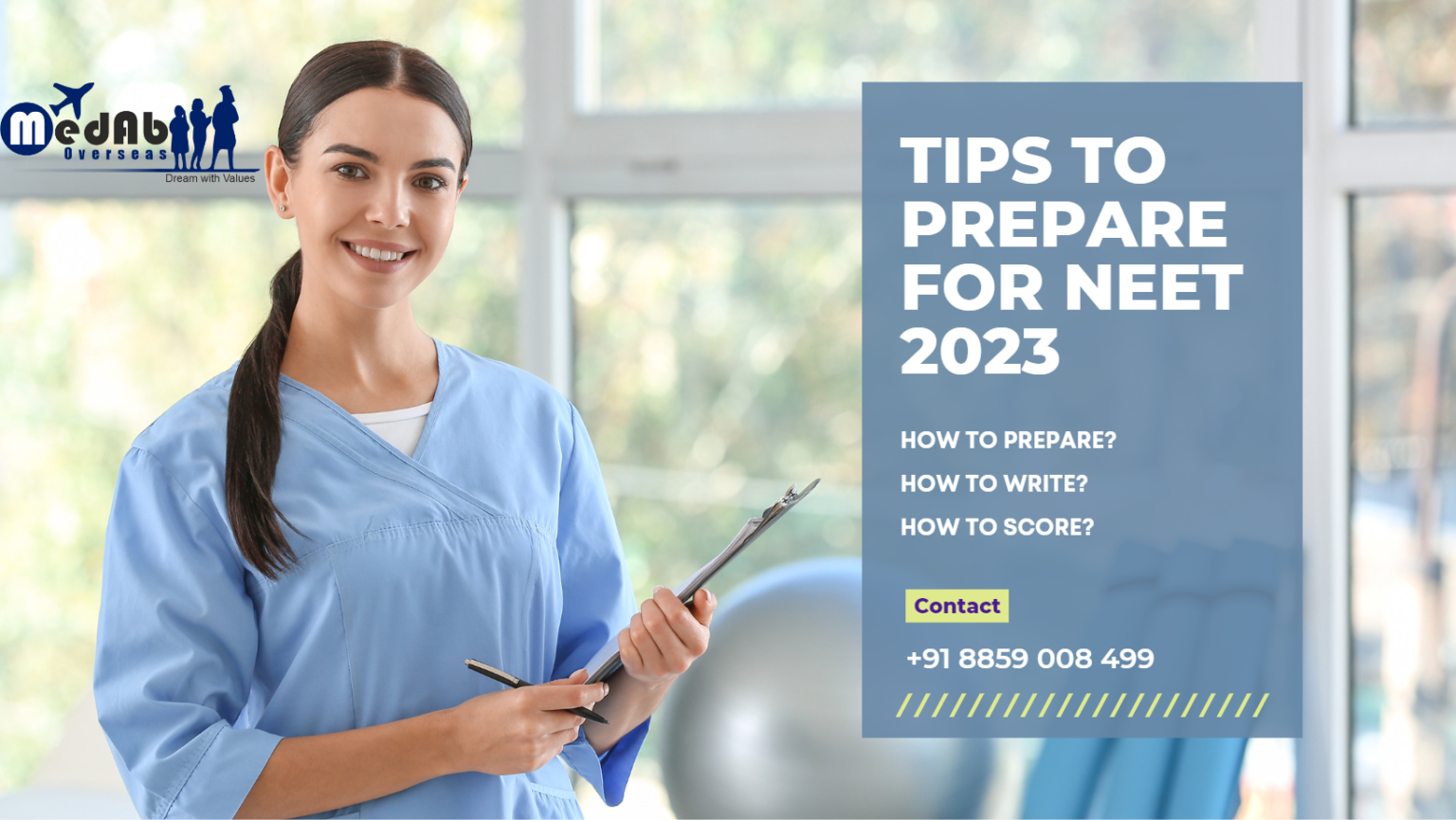 Tips To Prepare For NEET 2023 - MedAb Overseas